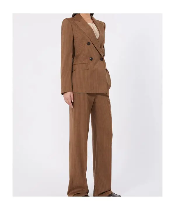 Max Mara Lapel Long-sleeved Suit Jacket