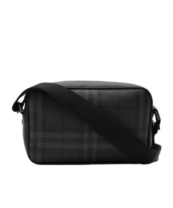 Burberry Checked Logo Messenger Bag