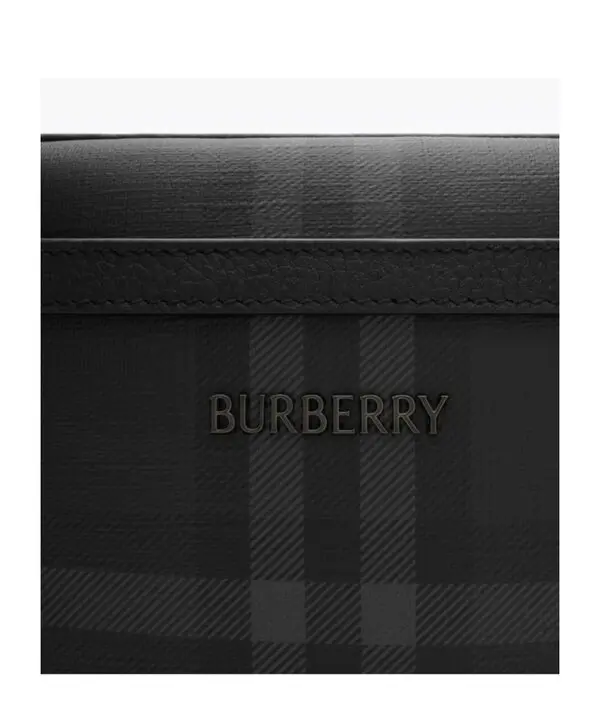 Burberry Checked Logo Messenger Bag