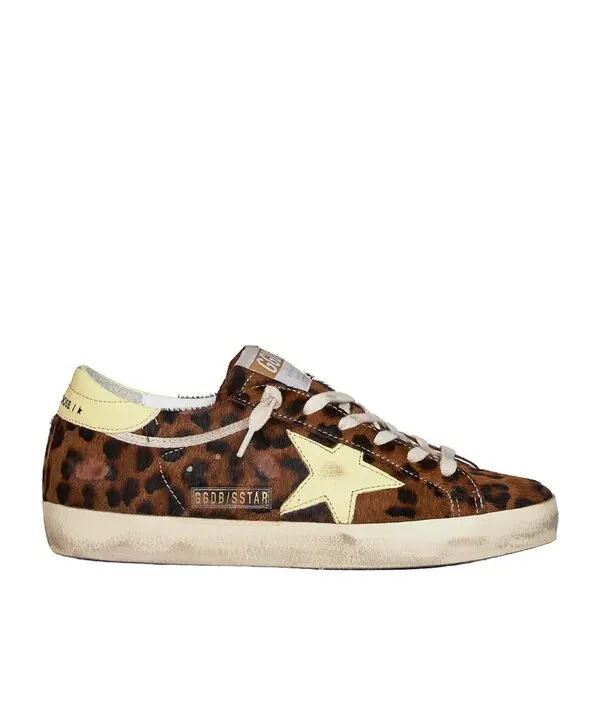 GOLDEN GOOSE Leopard-print Sneakers