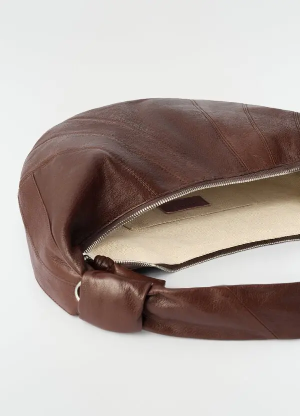 LEMAIRE Fortune Croissant Bag In Goat Leather