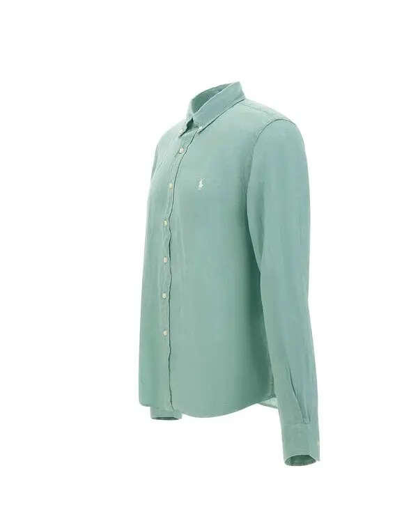Polo Ralph Lauren Logo-embroidered Button-down Shirt