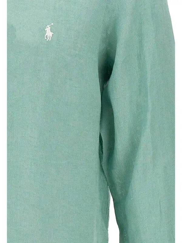 Polo Ralph Lauren Logo-embroidered Button-down Shirt