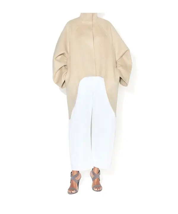 Alaïa Asymmetric Double Face Cachmere Coat