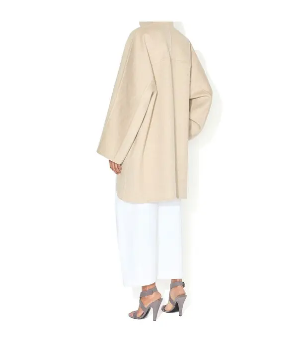 Alaïa Asymmetric Double Face Cachmere Coat