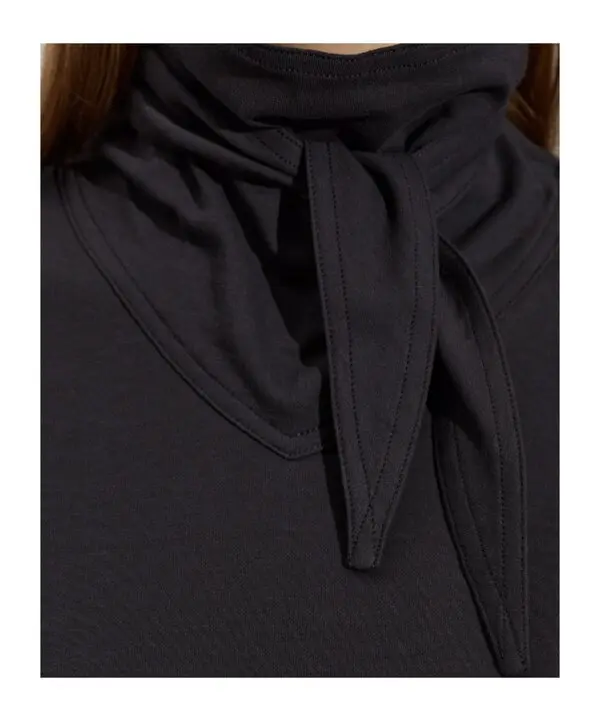 LEMAIRE Tie-neck T-shirt