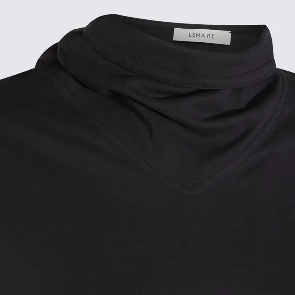 LEMAIRE Tie-detailed T-shirt