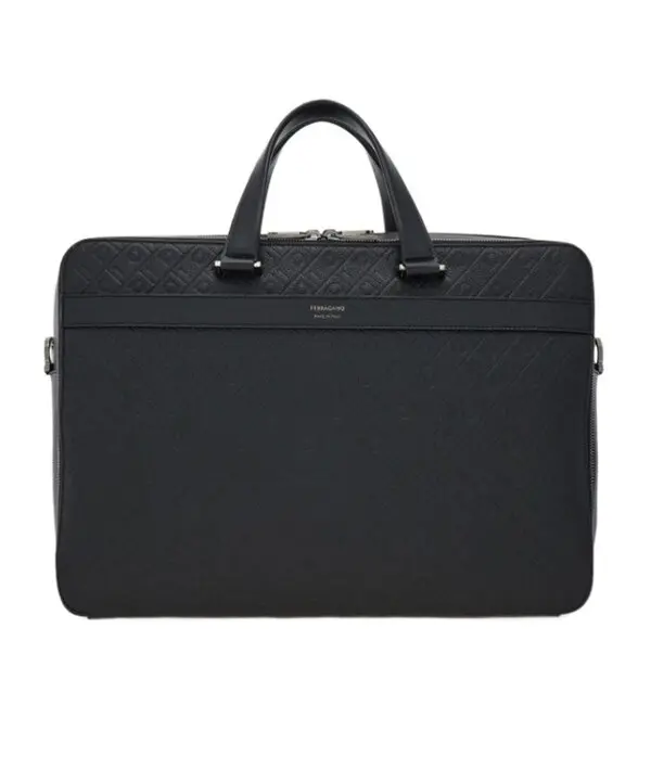FERRAGAMO Monogram Briefcase