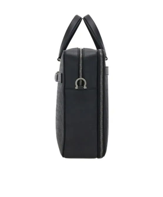 FERRAGAMO Monogram Briefcase