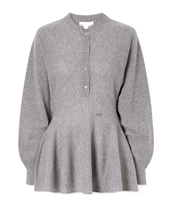 Stella McCartney Wool Peplum Sweater