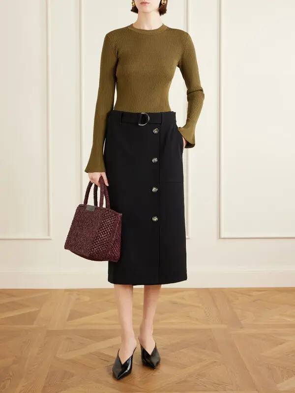 Proenza Schouler Nir Ribbed-knit Top