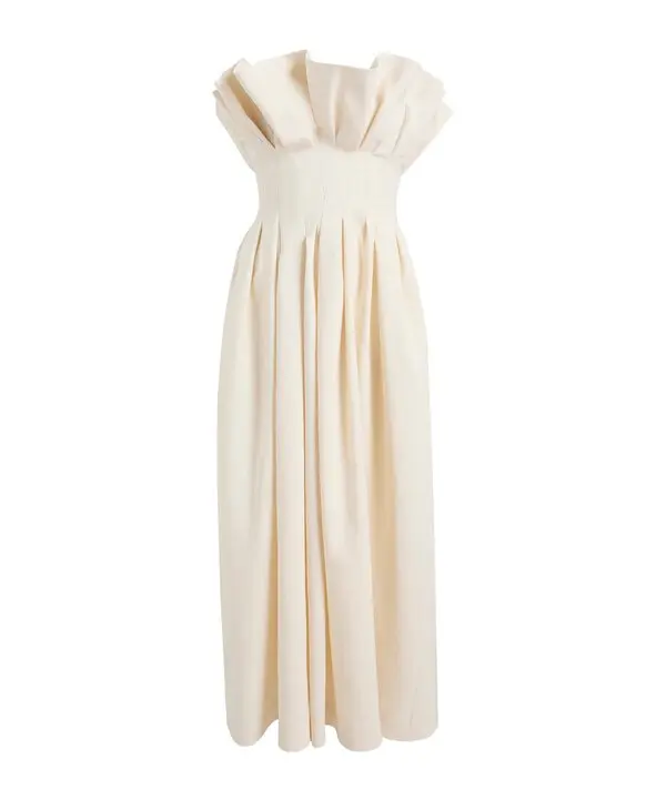 Khaite Strapless Dress