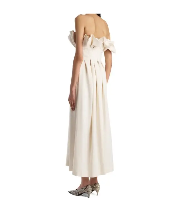 Khaite Strapless Dress