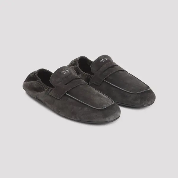 Prada Letter Loafers