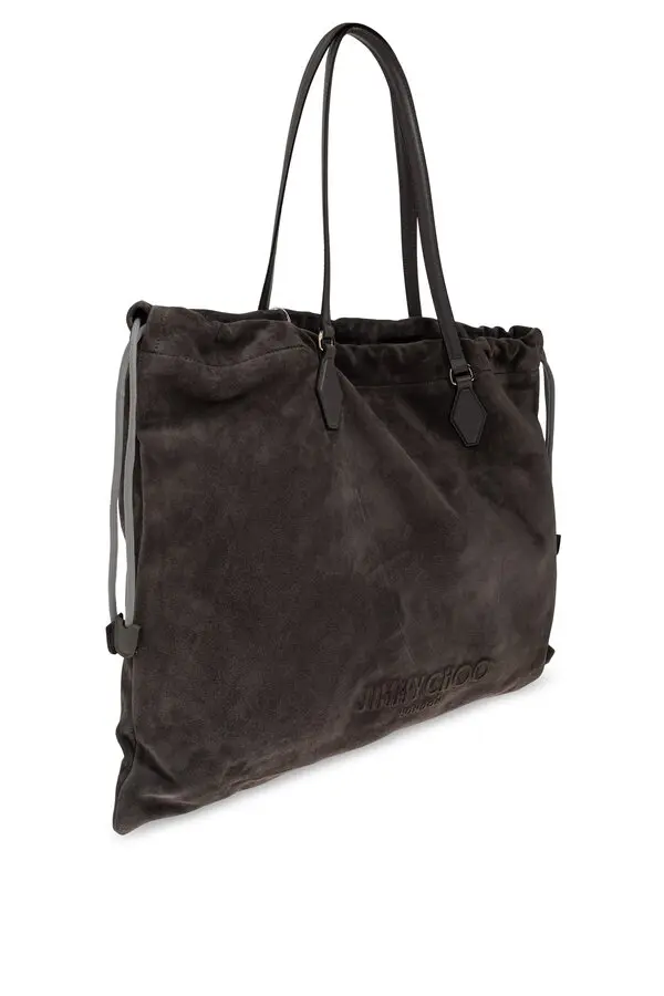 JIMMY CHOO Logo Tote Bag