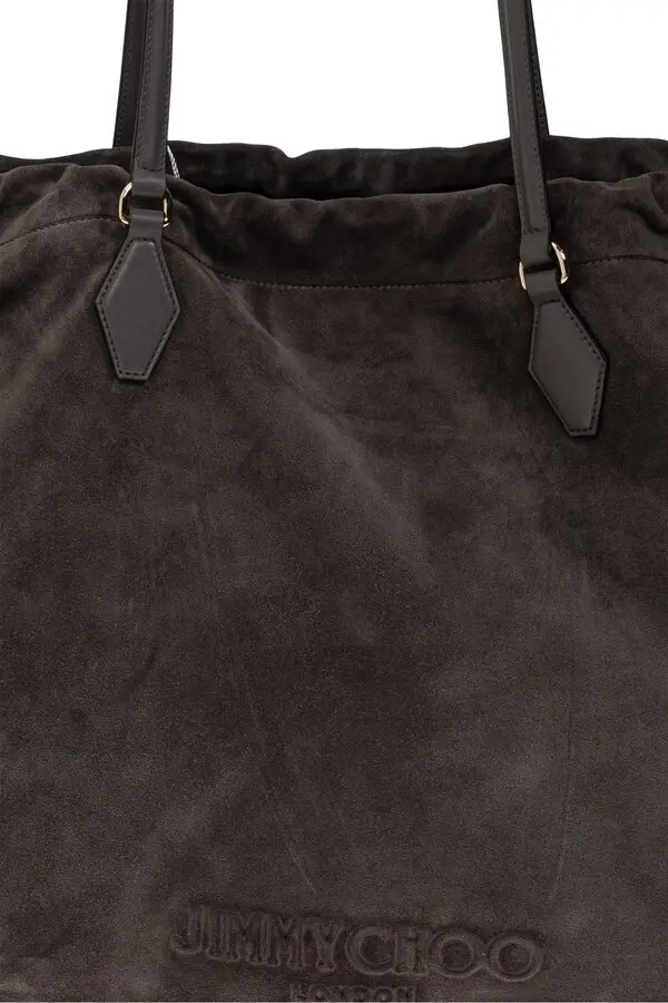 JIMMY CHOO Logo Tote Bag