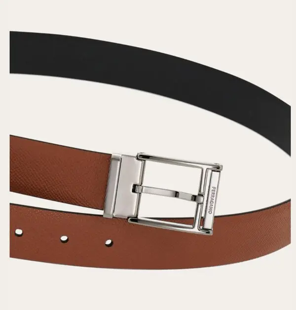 FERRAGAMO Reversible And Adjustable Belt