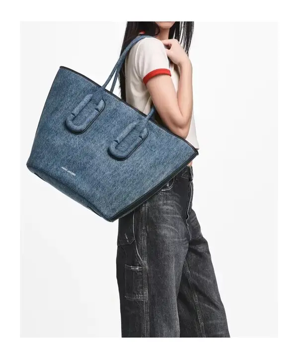 Marc Jacobs Babe Tote In Denim
