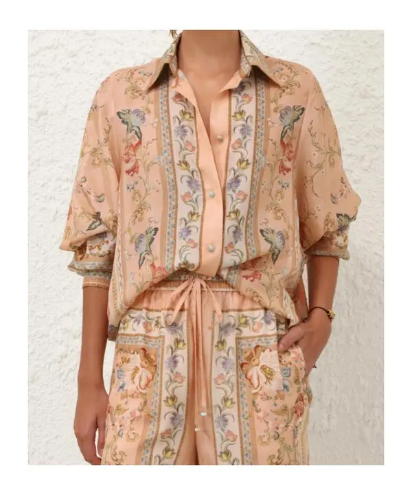 Zimmermann Roselight Relaxed Shirt