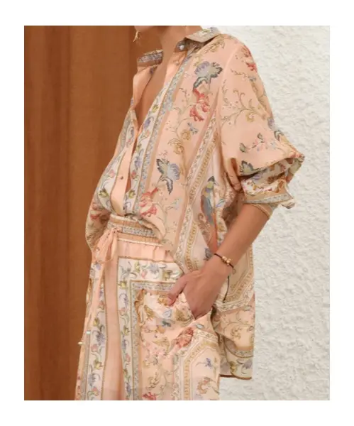Zimmermann Roselight Relaxed Shirt