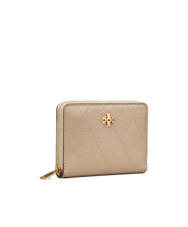 Tory Burch Small Charlie Quilted Zip-around Wallet