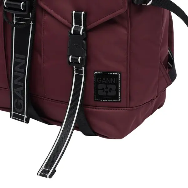 GANNI Flap Backpack