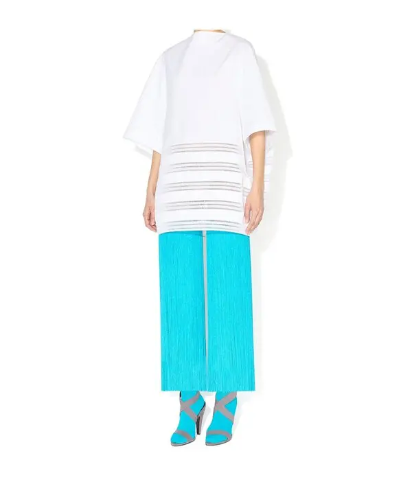 Alaïa Round Poplin Dress