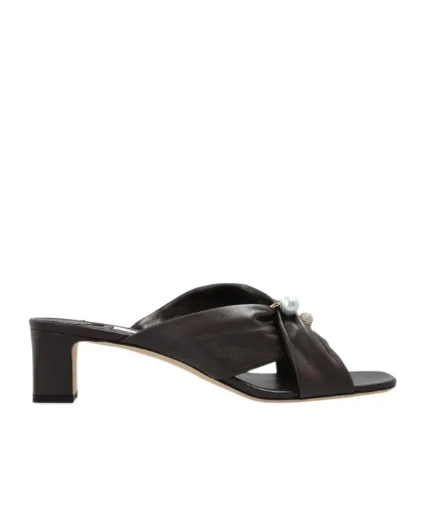 JIMMY CHOO Open Toe High Heel Sandals