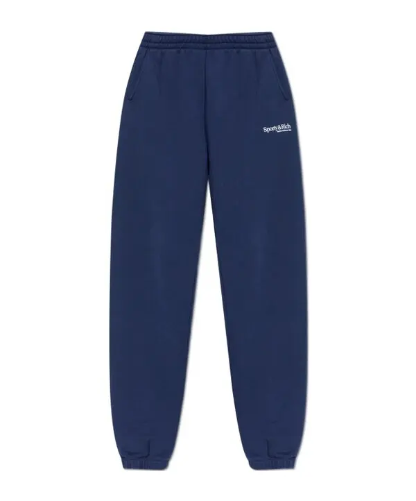 SPORTY  RICH Logo Track Pants