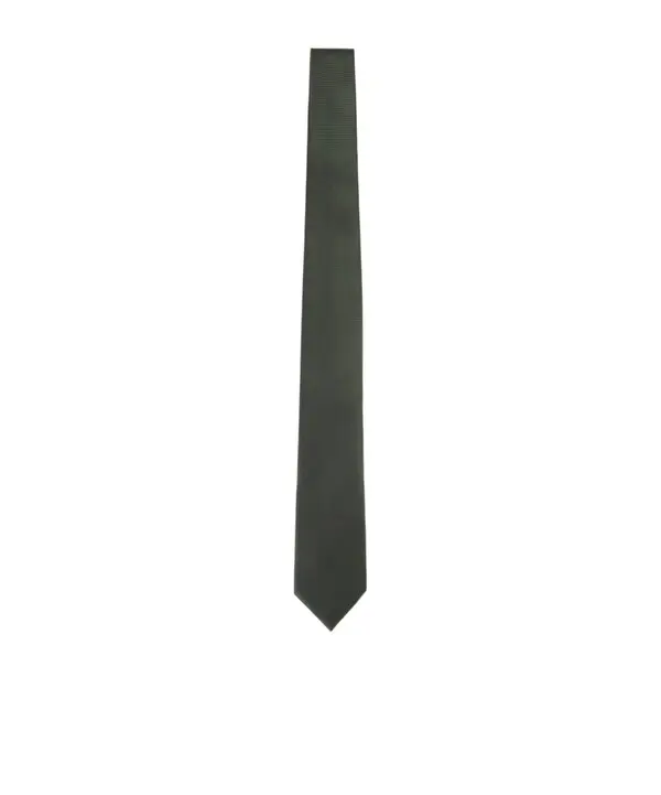 TOM FORD Pointed-tip Tie - Black