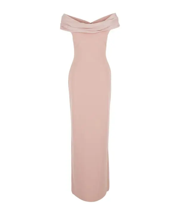 Solace Adele Draped Maxi Dress