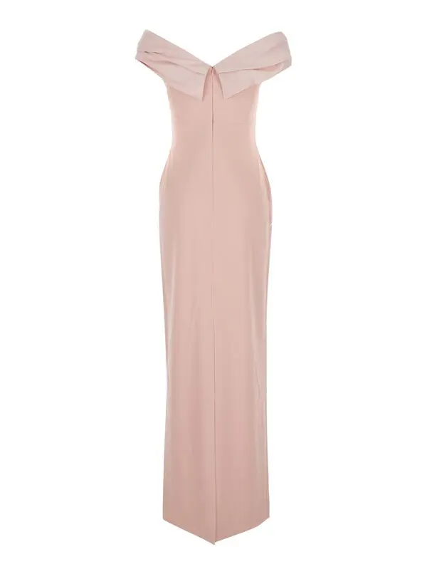 Solace Adele Draped Maxi Dress