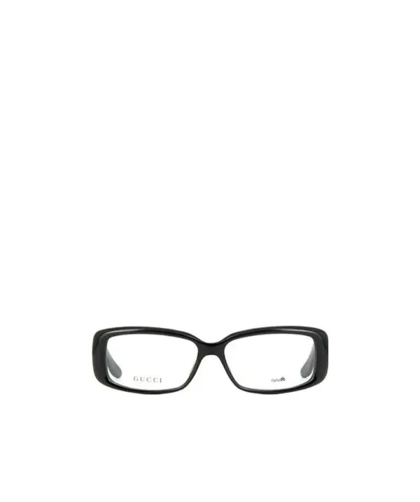 Gucci Logo Detail Flat Lens - Black