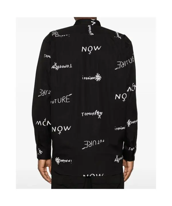 Comme Des Garçons Text-print Shirt