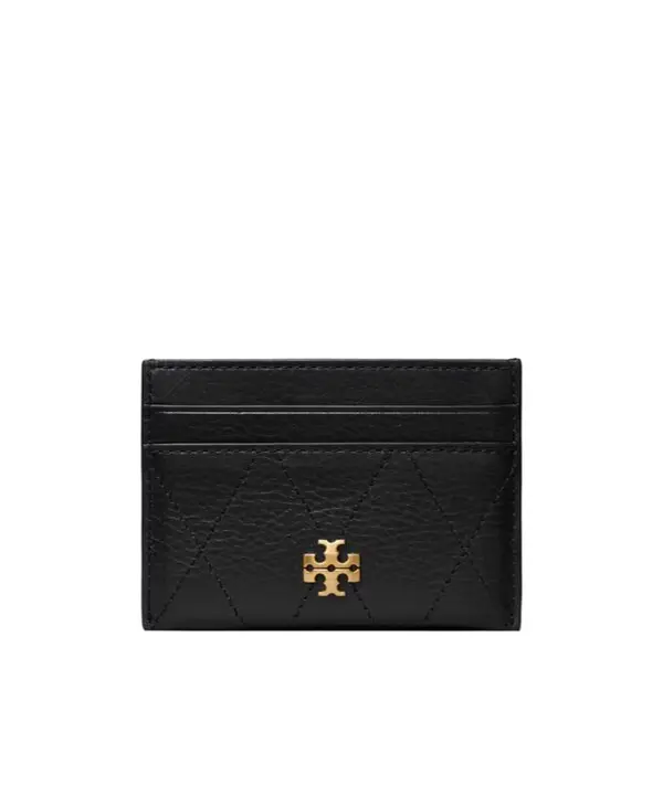 Tory Burch Charlie Quilted Card Case