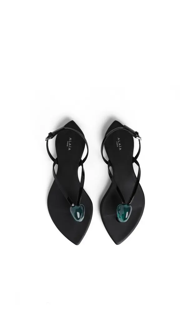Alaïa Pointed-toe Flat Sandals