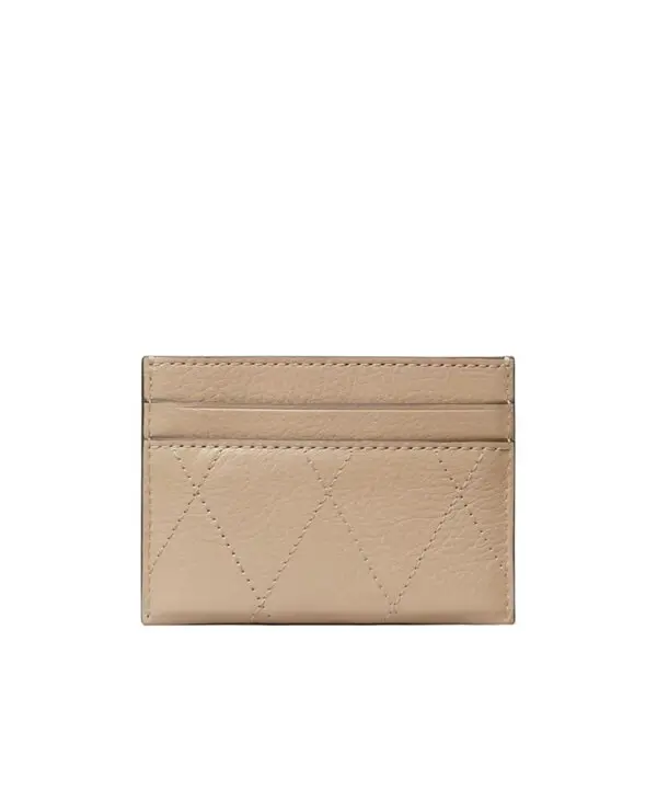 Tory Burch Charlie Quilted Card Case