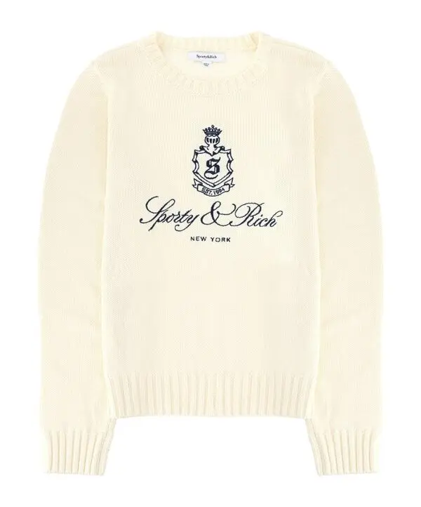 SPORTY  RICH Jersey With Logo