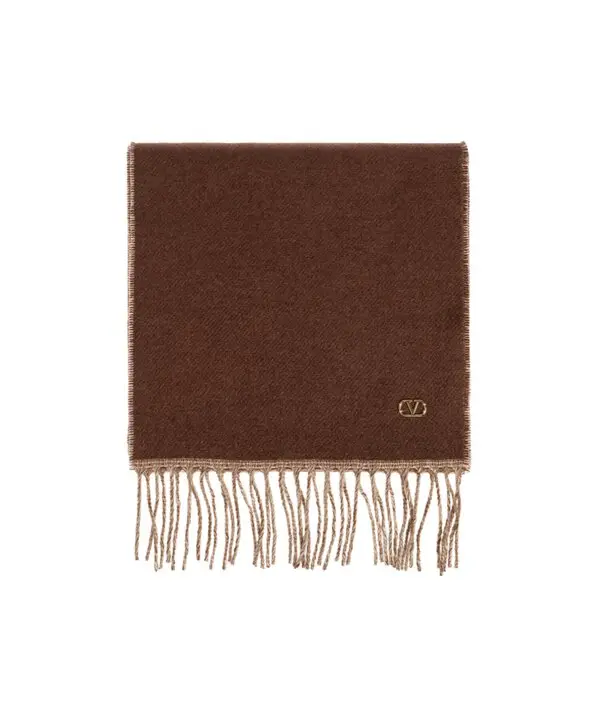 Valentino Garavani Fringed Scarf - Red