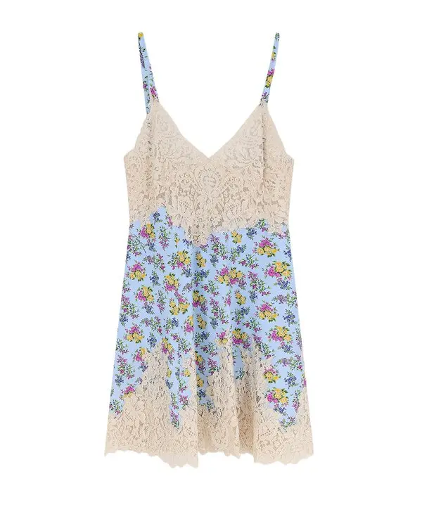 Dolce & Gabbana Suspender Dress - Nude
