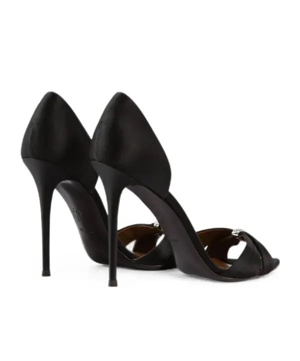 GIUSEPPE ZANOTTI Lumière Embellished Stiletto Sandals - No