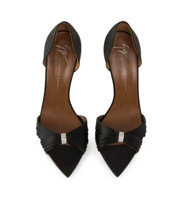 GIUSEPPE ZANOTTI Lumière Embellished Stiletto Sandals - No
