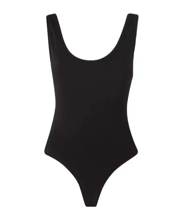 Wardrobe.NYC Crew-neck Bodysuit - Black
