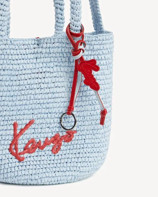 Kenzo Small Basket In Raffia