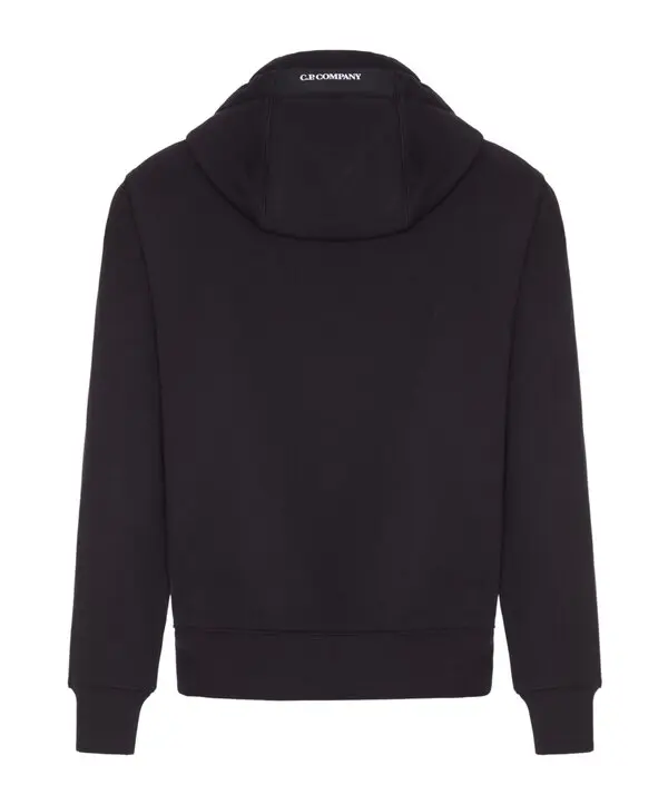 C.P. COMPANY Logo-patch Kangaroo-pocket Hoodie