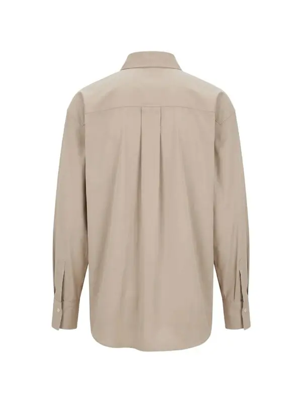 Brunello Cucinelli Monili-trimmed Long-sleeve Shirt