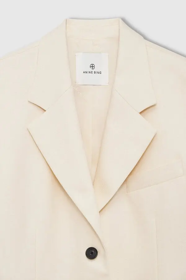 ANINE BING Sara Notched-lapels Vest