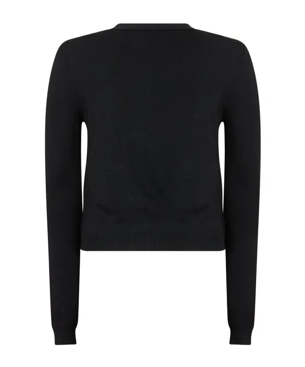 Moschino Long-sleeved Knitted Cardigan