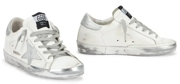 GOLDEN GOOSE Super-star Distressed-effect Sneakers