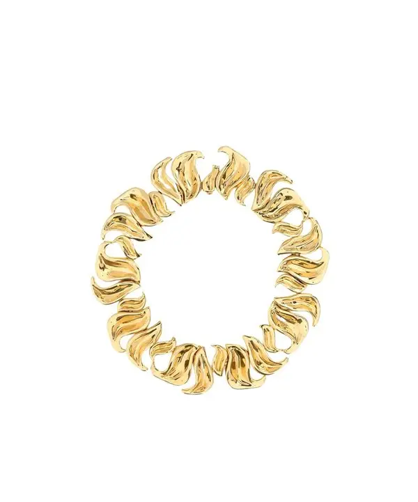 Chloé Flames Necklace - Yellow